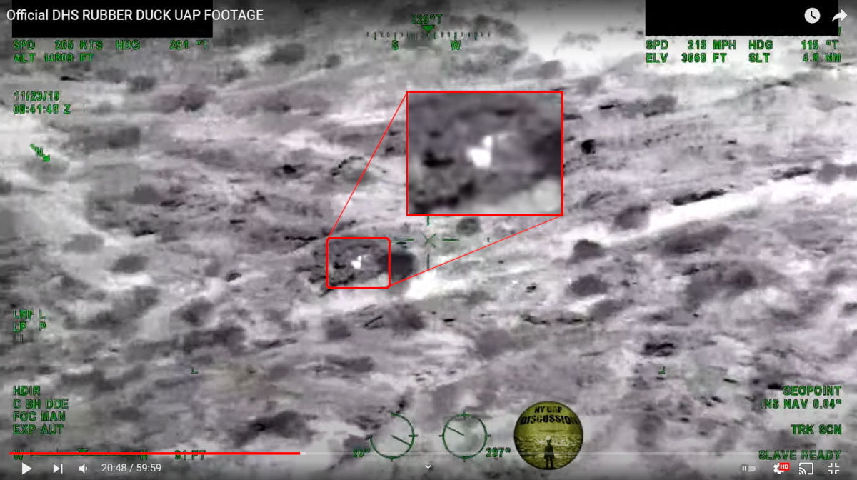 "Rubber Duck", o mais recente vazamento UFO (UAP) nos EUA - Portal Vigília